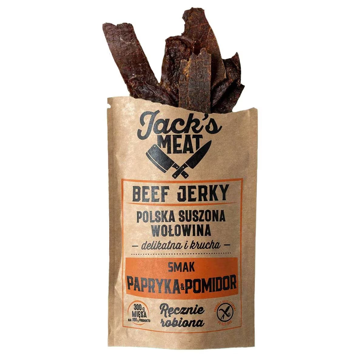 Jack's Meat Suszona Wołowina Polska Beef Jerky 30 G Smak Papryka I ...